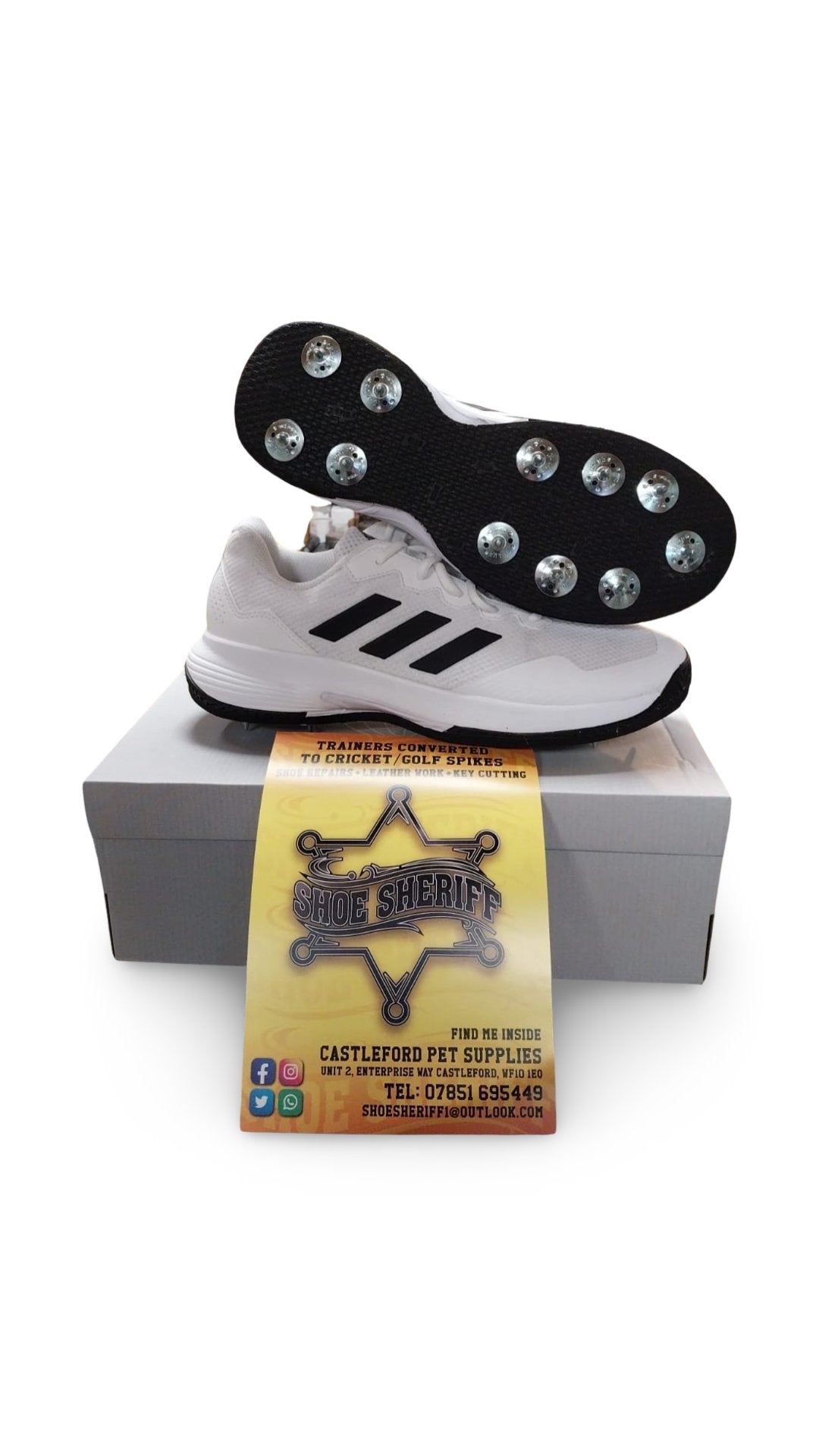 Customised Cricket Spikes – British Rose Cricket